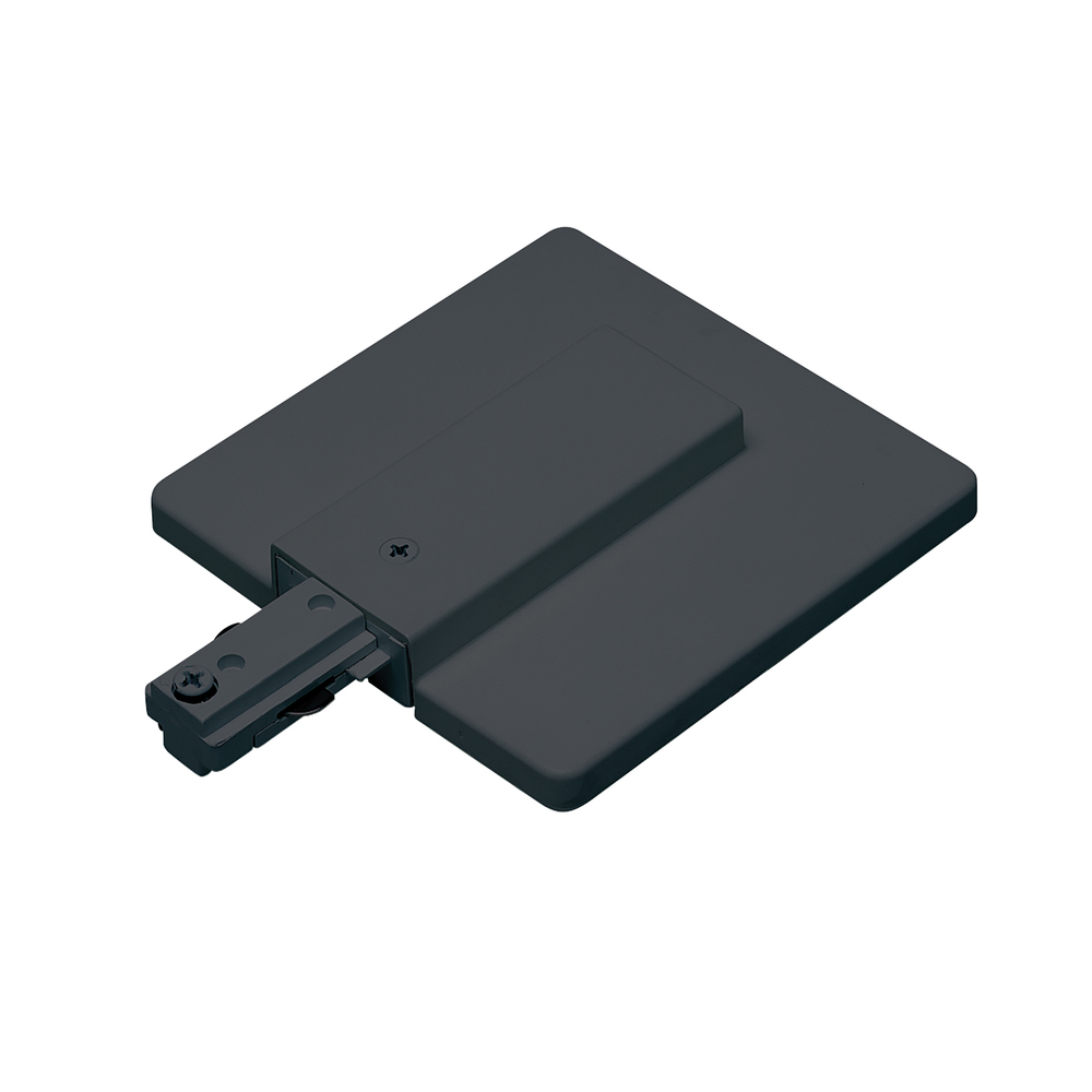 Live End Feed with Canopy, Two-Circuit Track, Black Finish : NT-2352B ...