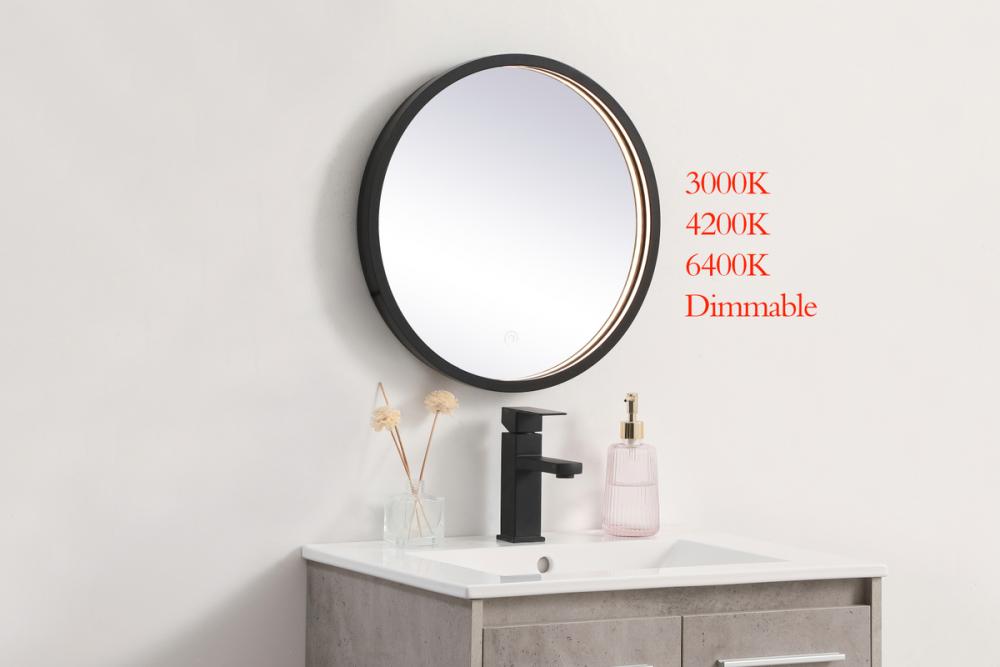 Pier 18 inch LED mirror with adjustable color temperature 3000K/4200K ...